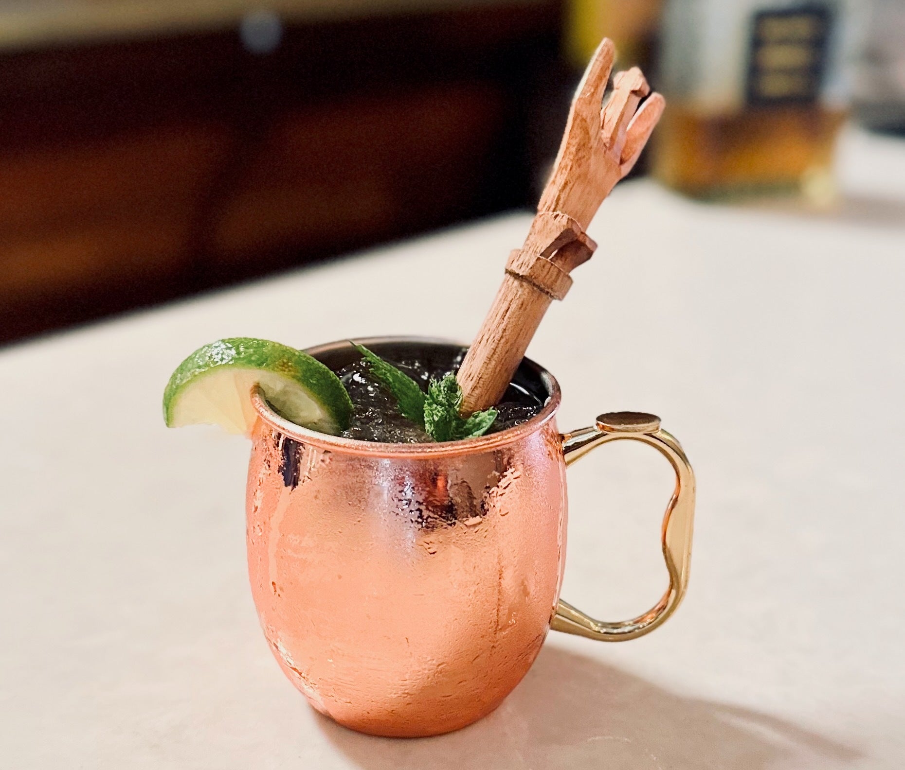 M Joburg Mule Mocktail | Bunny Chow - South African Food